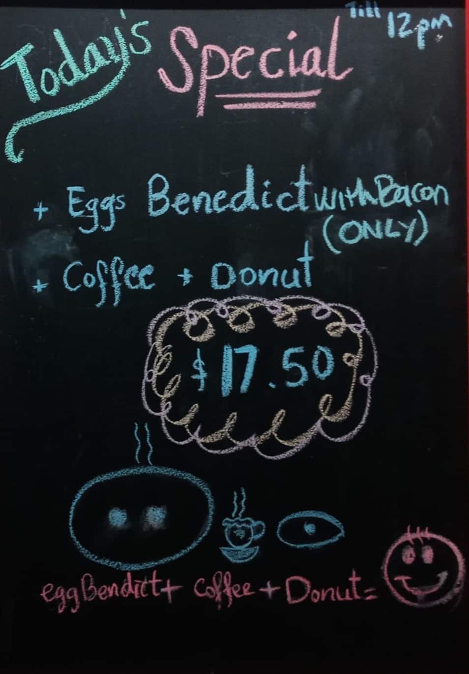 Menu at Richoux Patisserie Takapuna cafe, Auckland