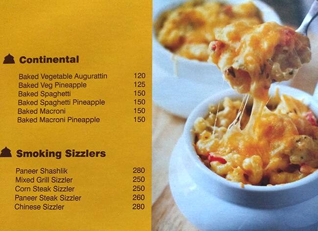 Menu at Food Temple, Ahmedabad, New Vadaj Bhimji Pura Road