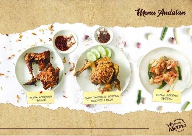 Carta del restaurante Ayam Goreng Pemuda Alam Sutera, Tangerang del Sur