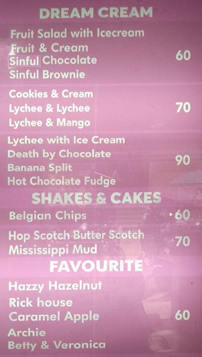 Menu at Lassi House, Bengaluru, Shop 339