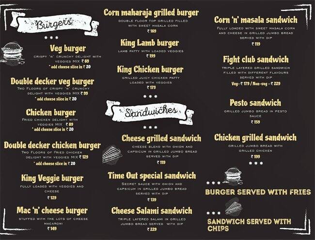 Time Out Cafe Menu, Menu for Time Out Cafe, Indirapuram, Ghaziabad - Zomato