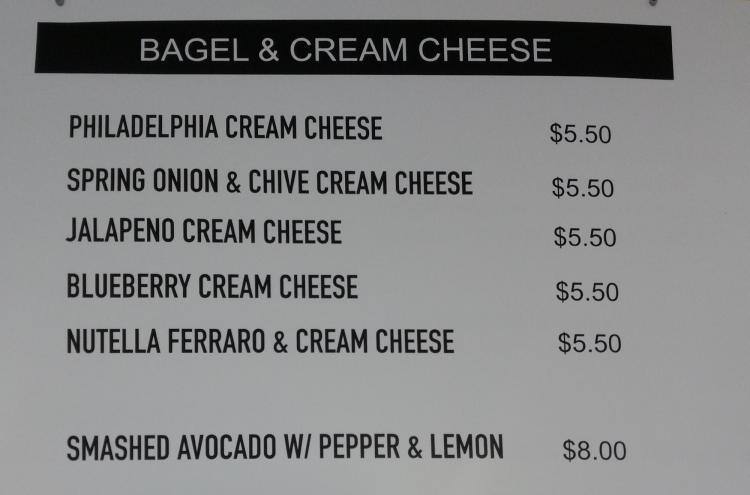 Menu at Garden Park Kitchen & Co. cafe, Sydney