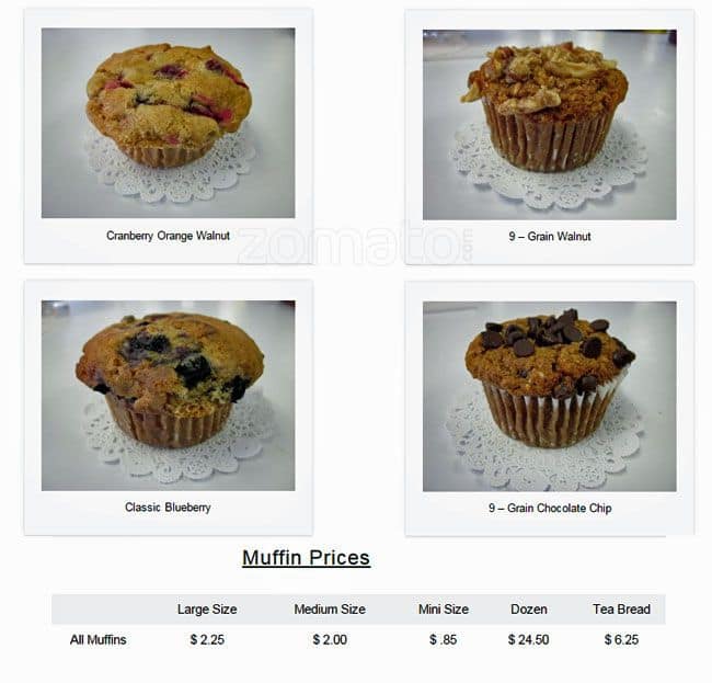 Menu at Broadway Daily Bread restaurant, San Antonio, De Zavala Rd