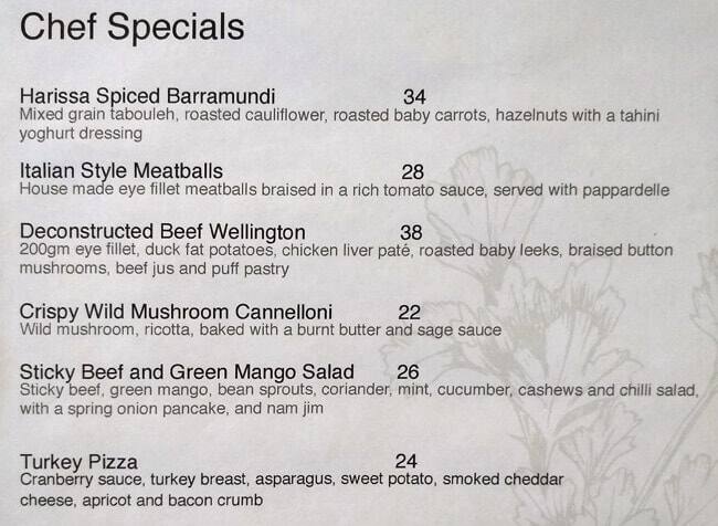 Menu at Augello's Balwyn Ristorante & Pizzeria, Balwyn