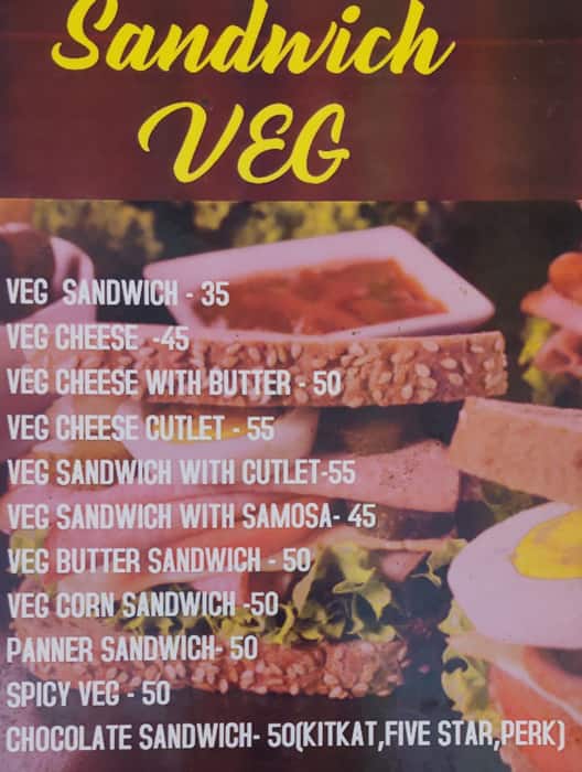 Menu at ChatPata Corner, Bengaluru