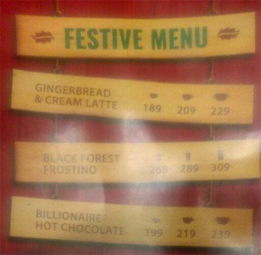 Costa Coffee Menu, Menu for Costa Coffee, Green Park, New Delhi - Zomato