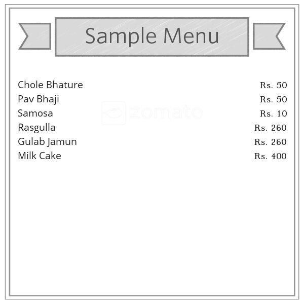 Bikaner Sweets Corner Menu, Menu for Bikaner Sweets Corner, Sector 23 ...