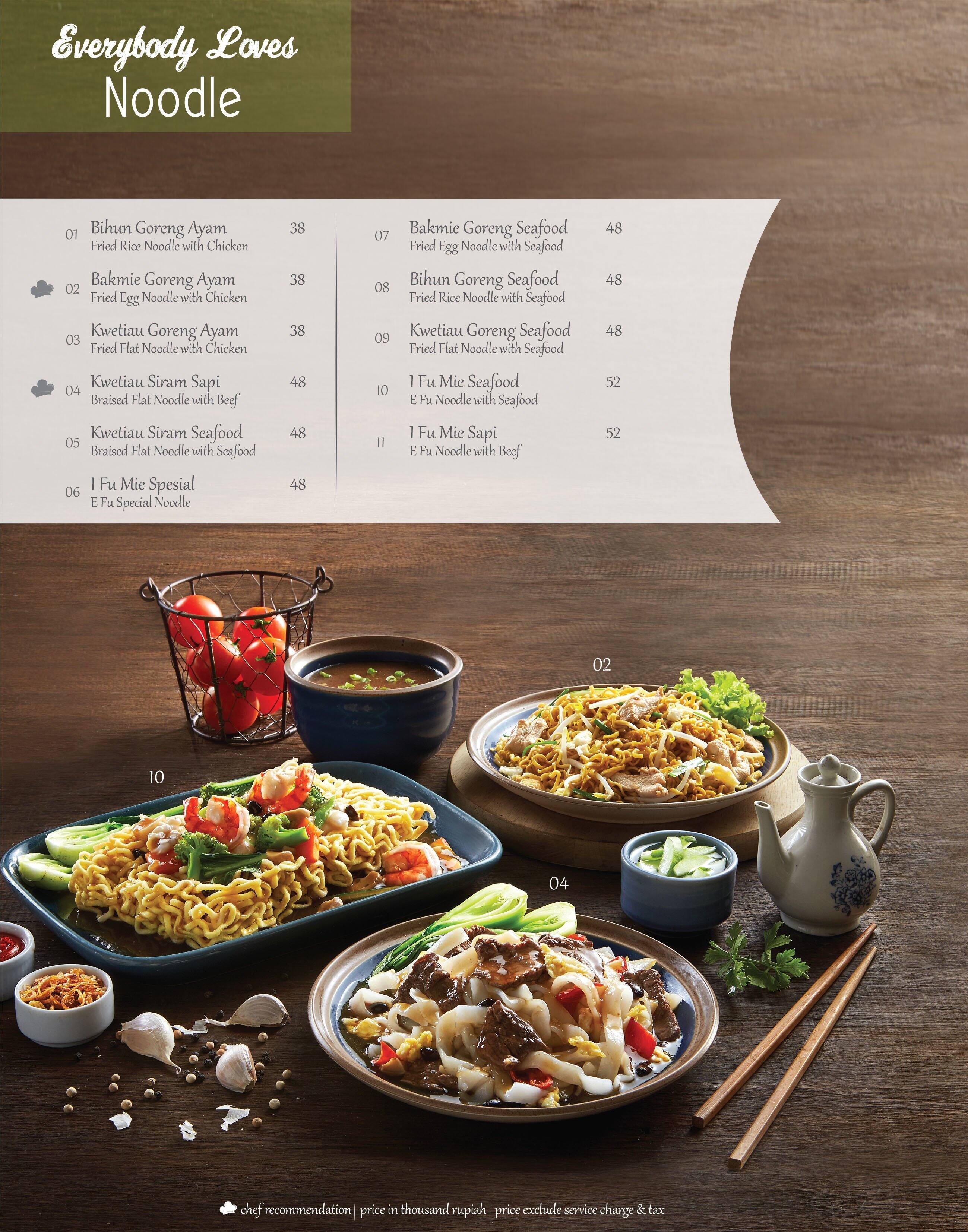 Menu at Sapo Oriental restaurant, South Tangerang, PPGF+6PG Lotte Mart ...