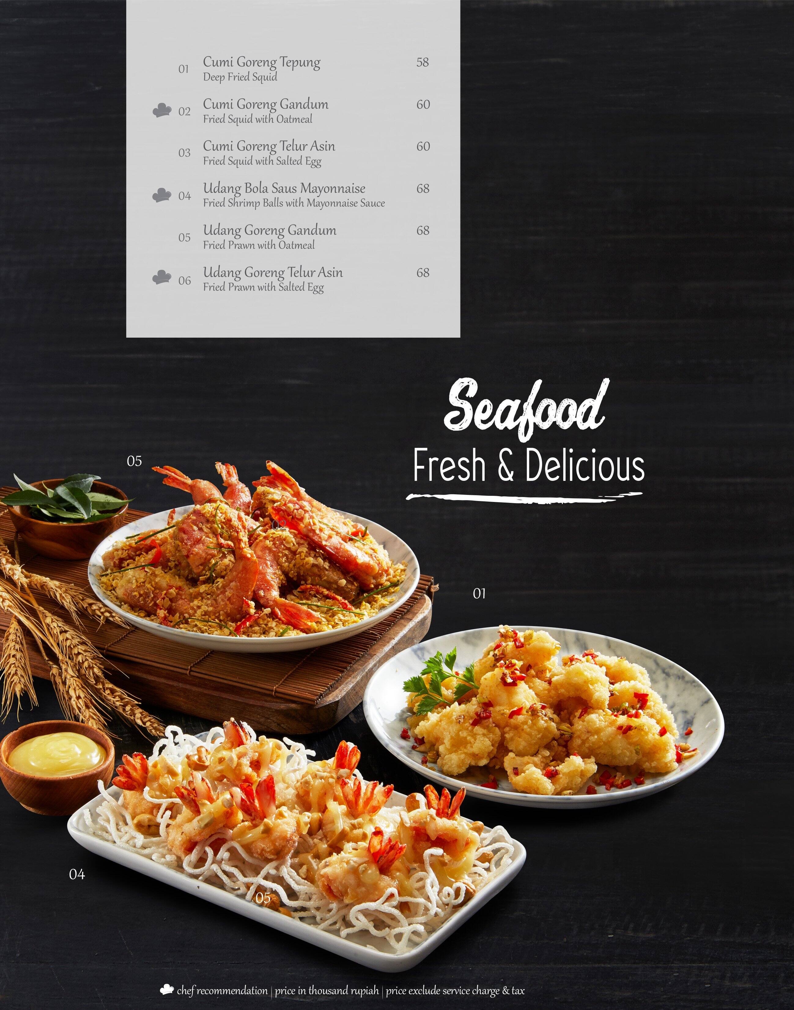 Menu at Sapo Oriental restaurant, South Tangerang, PPGF+6PG Lotte Mart ...