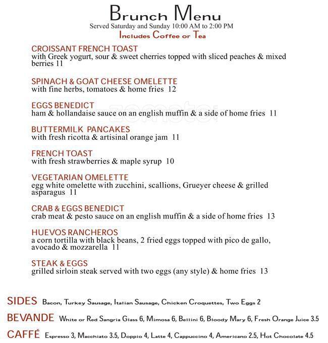 Covo Menu, Menu for Covo, Harlem, New York City - Urbanspoon/Zomato