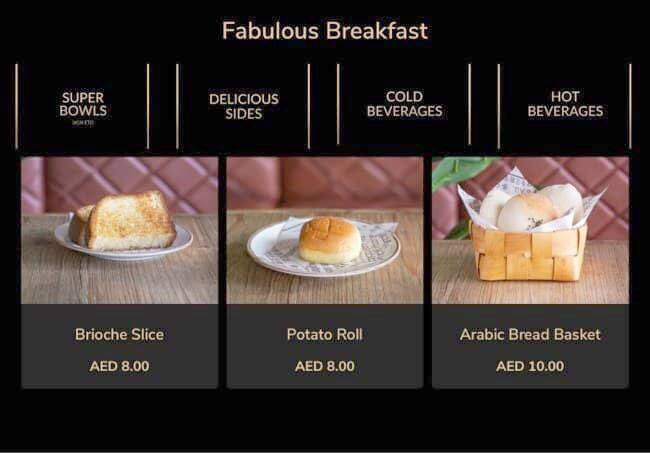Menu of Black Salt, University City, Sharjah