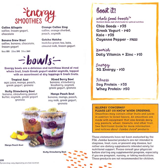 Menu at Mo' Cookies - SM Megamall desserts, Pasig, SM Megamall