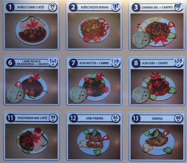 Menu at HALAL FAST FOOD, Prague