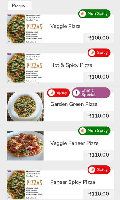 Menu at SMS Food Station, Talegaon Dabhade, Shop No 20 Balador Athena ...