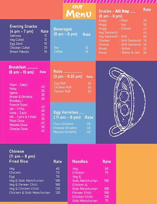 Menu of Sammy's Dil Se, Hennur, Bangalore