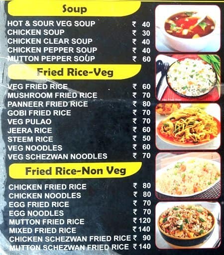 New Zam Zam Menu, Menu for New Zam Zam, Kovalam, Chennai - Zomato