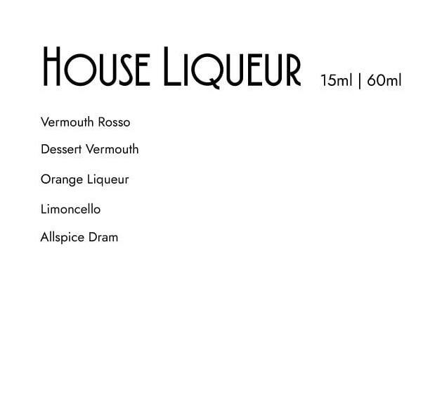 Menu at Sorano, Kolkata