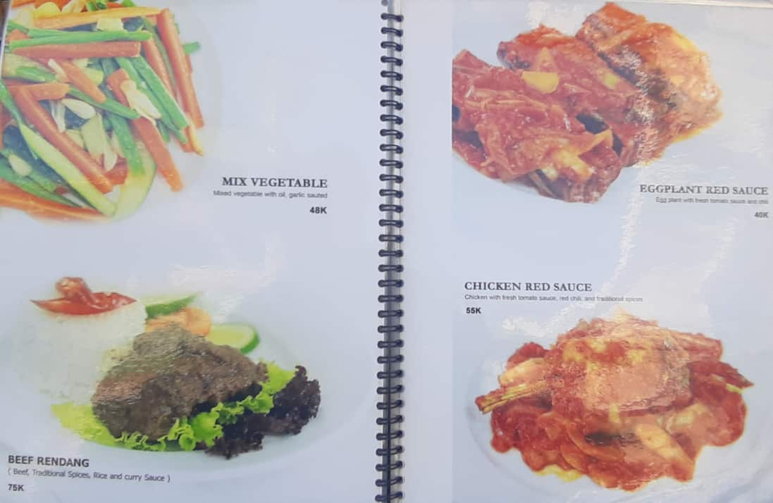 Menu at Sasa’ Ristorante Italiano restaurant, Mengwi