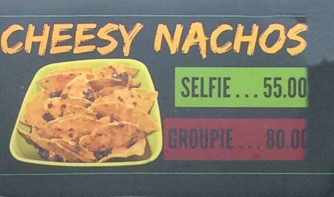 Menu at Nacho Belly restaurant, Quezon City
