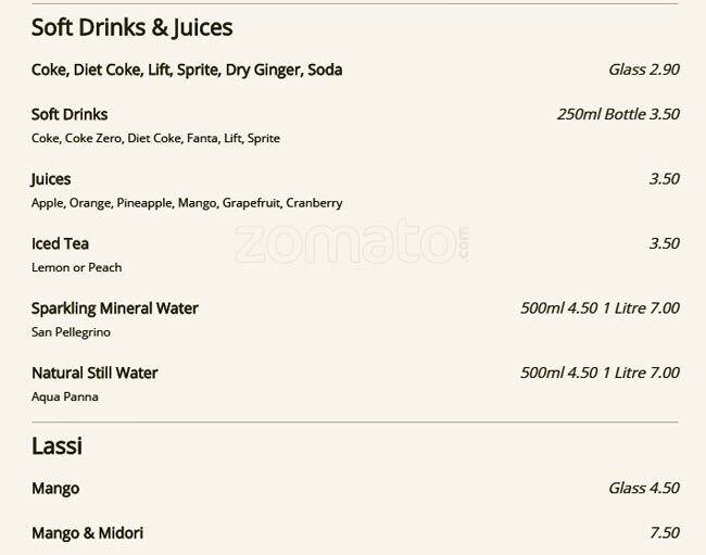 Menu at Beyond India | Modbury restaurant, Modbury North, 108 Kelly Rd