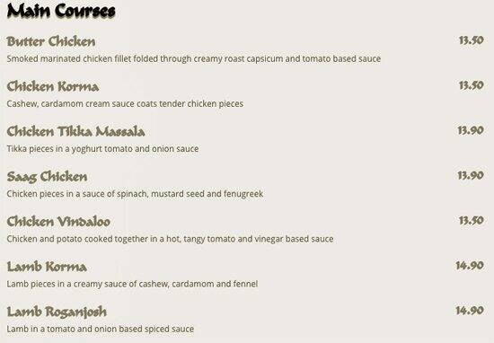 Menu at Beyond India | Modbury restaurant, Modbury North, 108 Kelly Rd