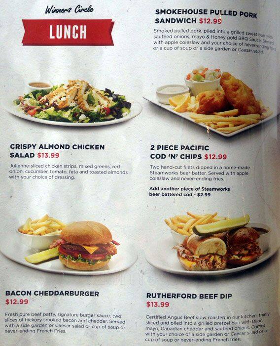 Menu at ABC Country Restaurant, Surrey, King George Blvd