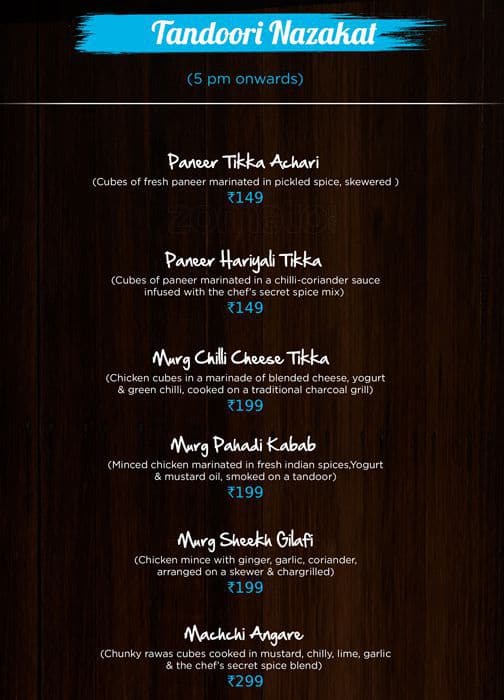 Menu at The Secret corner cafe, Mumbai, 5W6W+3RJ