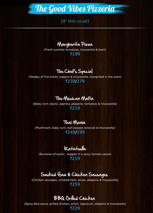 Menu at The Secret corner cafe, Mumbai, 5W6W+3RJ