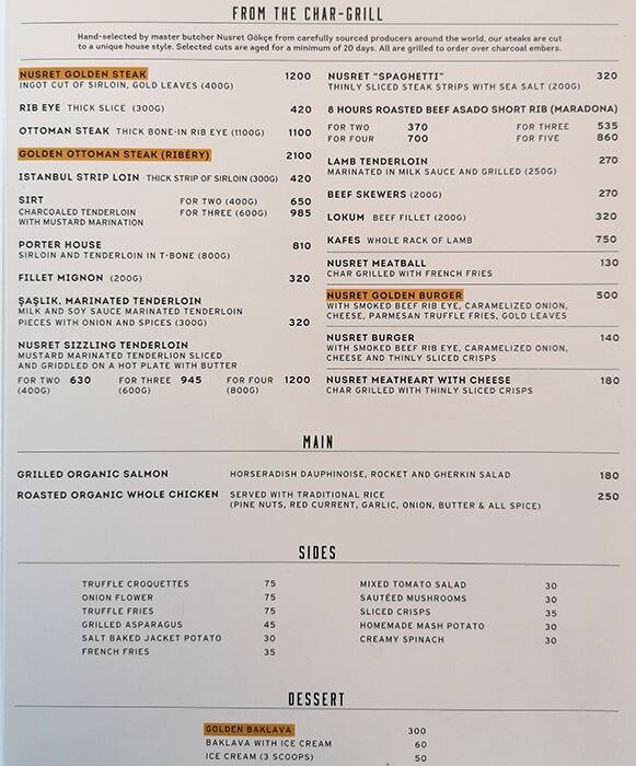 Nusr - Et Steakhouse, Al Maryah Island, Abu Dhabi - Zomato