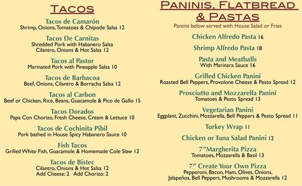 Menu at Caffe Di Fiore desserts, The Woodlands, Woodlands Pkwy #900