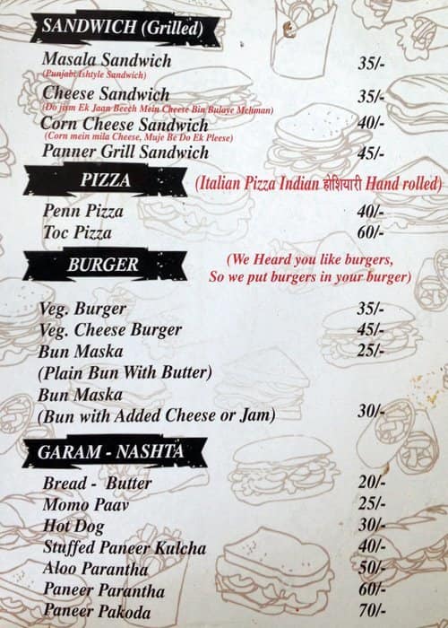 The Coffee Tree Menu, Menu for The Coffee Tree, Tonk Road, Jaipur - Zomato