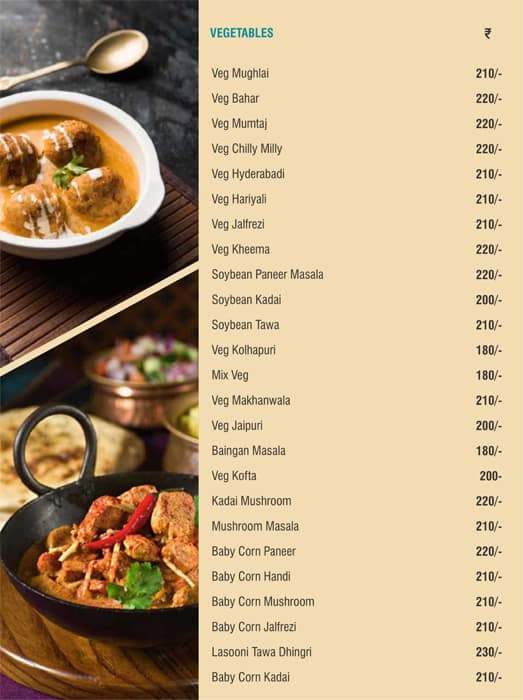 Menu at Ishan Pure Veg, Pune