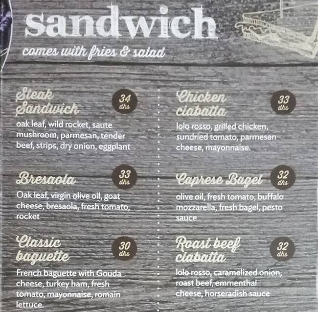 Menu at Public Cafe JLT., Dubai, Tower DUBAI، One Lake Plaza - G5 - 06 ...