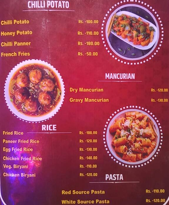 Menu of Love Birds Cafe, Pratap Vihar, Ghaziabad