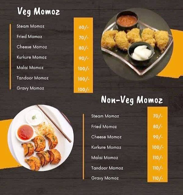 Menu of Imperial Momoz, Baner, Pune