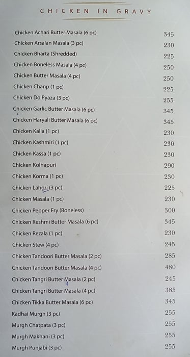 Menu at Arsalan Restaurant & Caterer - Park Circus, Kolkata, 191