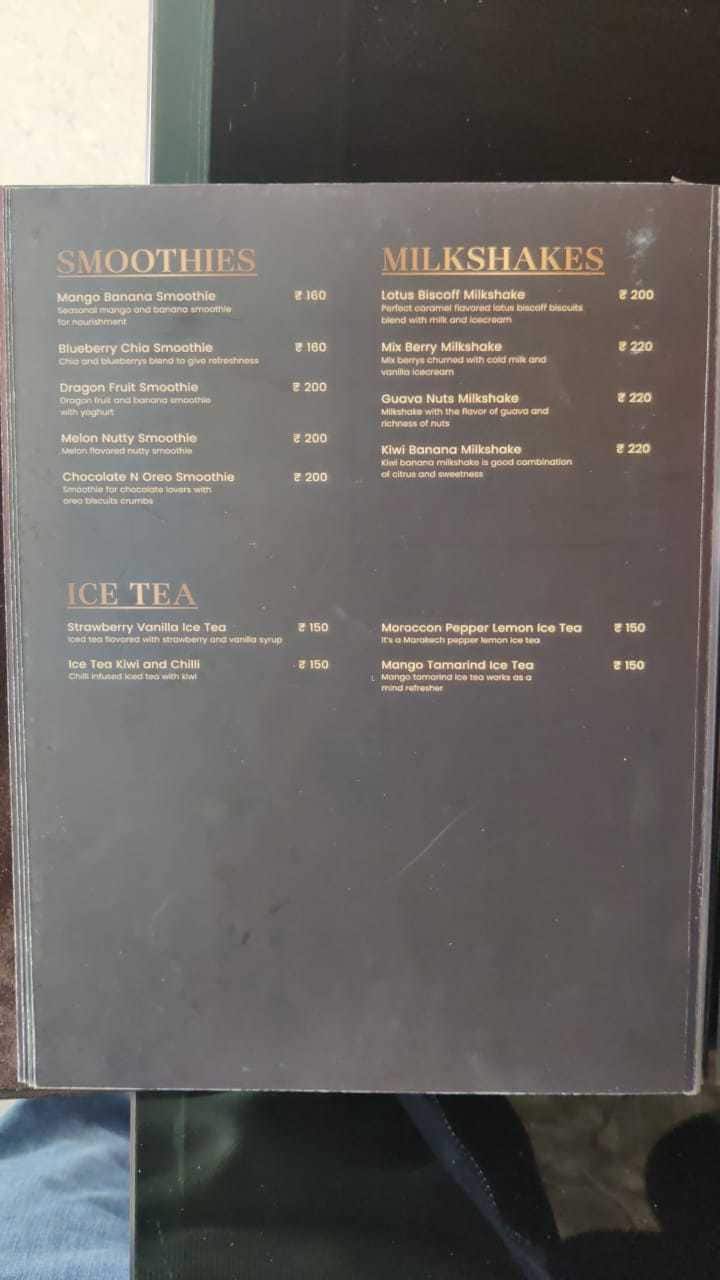 Menu of Namak Mirchi Nook, Jankipuram, Lucknow