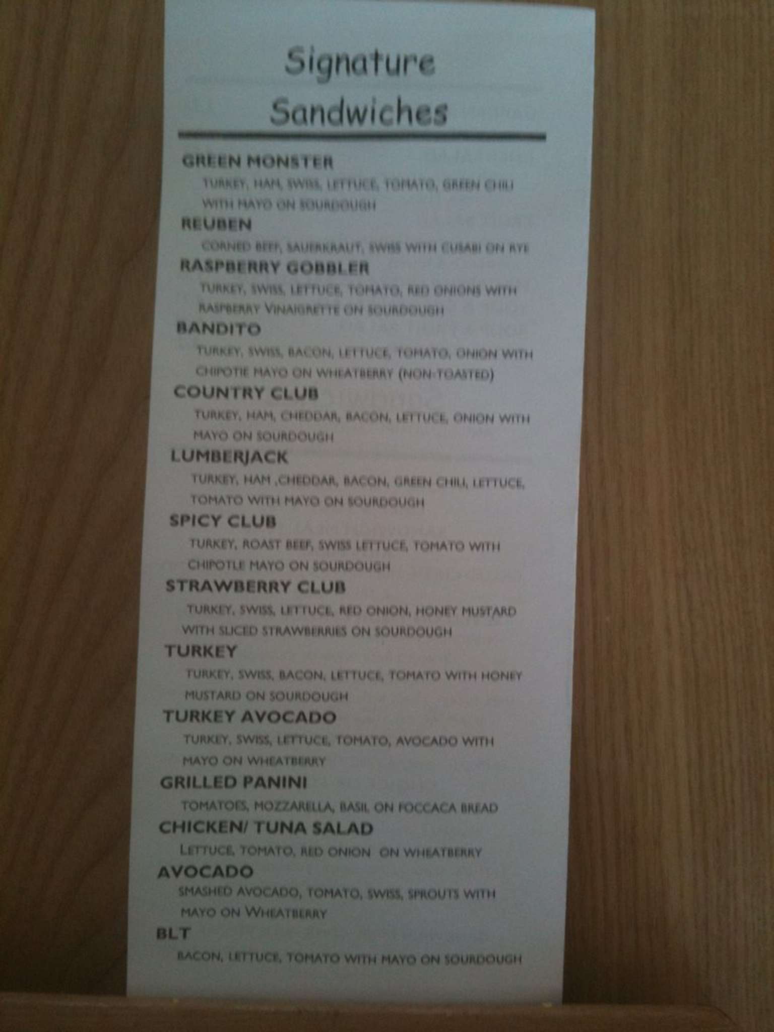 Menu at Do Drop In cafe, Portales, 123 S Main Ave