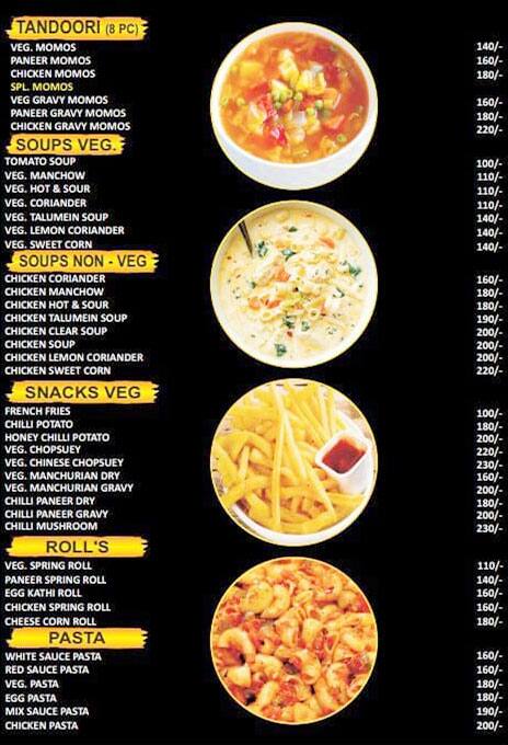 Menu at Focus On Taste, Gurugram