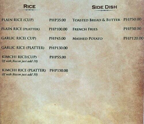 Menu at Nespresso Coffee Lounge - Wellcome Hotel, Cebu City