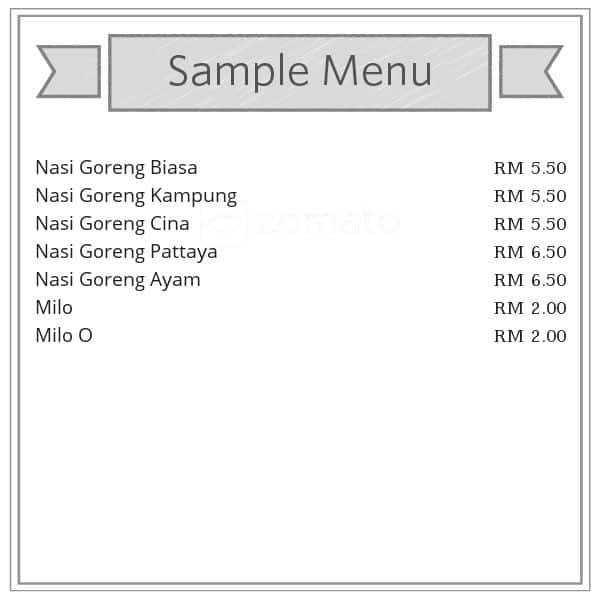 Restoran Kak Ina Menu, Menu for Restoran Kak Ina, Taman Bukit Indah ...