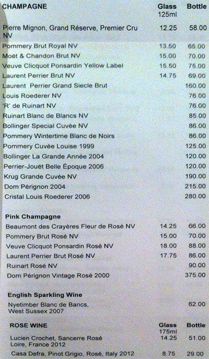 Menu at the drawing room pub & bar, London, Charlotte Street 15-17