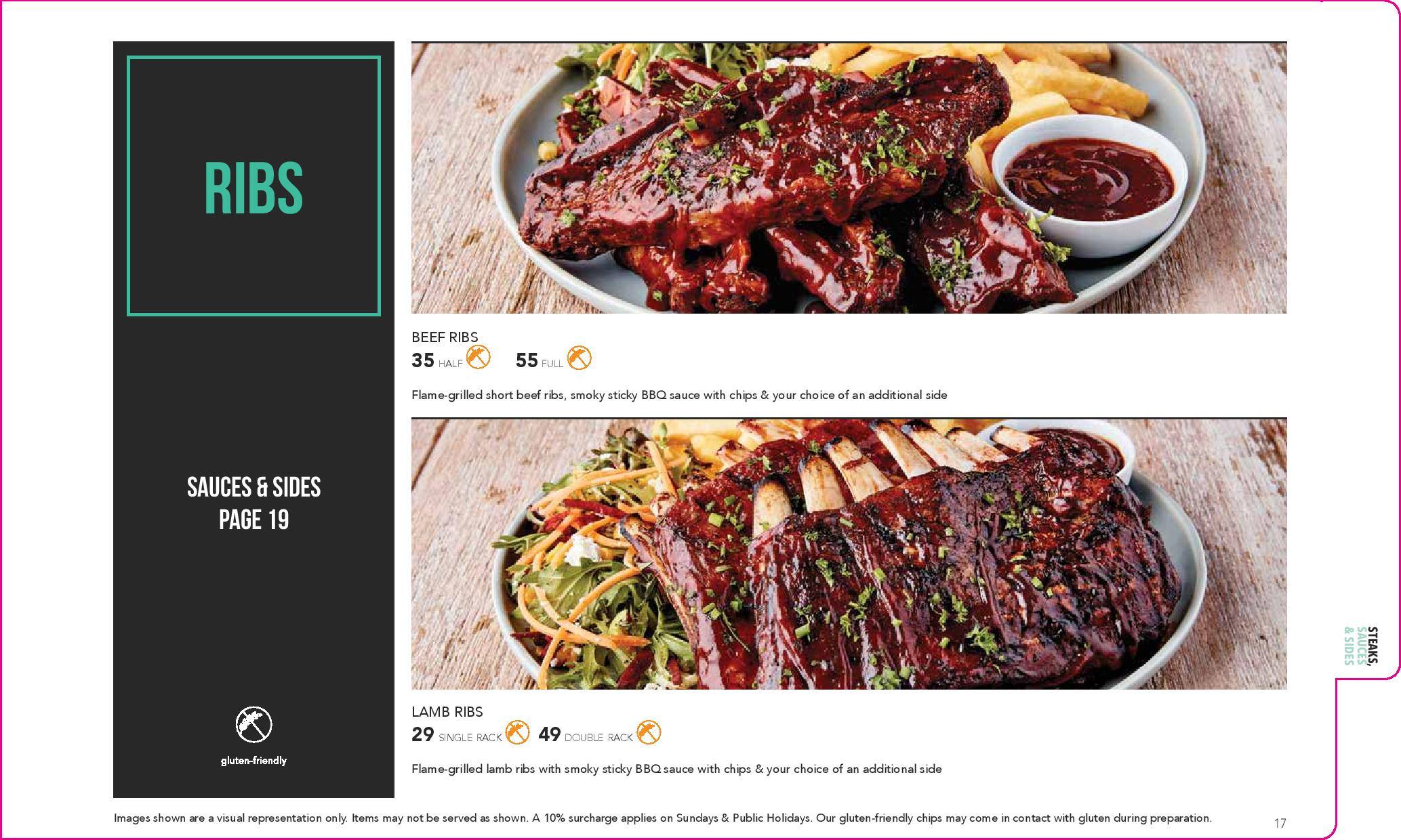 Menu at RASHAYS - Lidcombe restaurant, Lidcombe