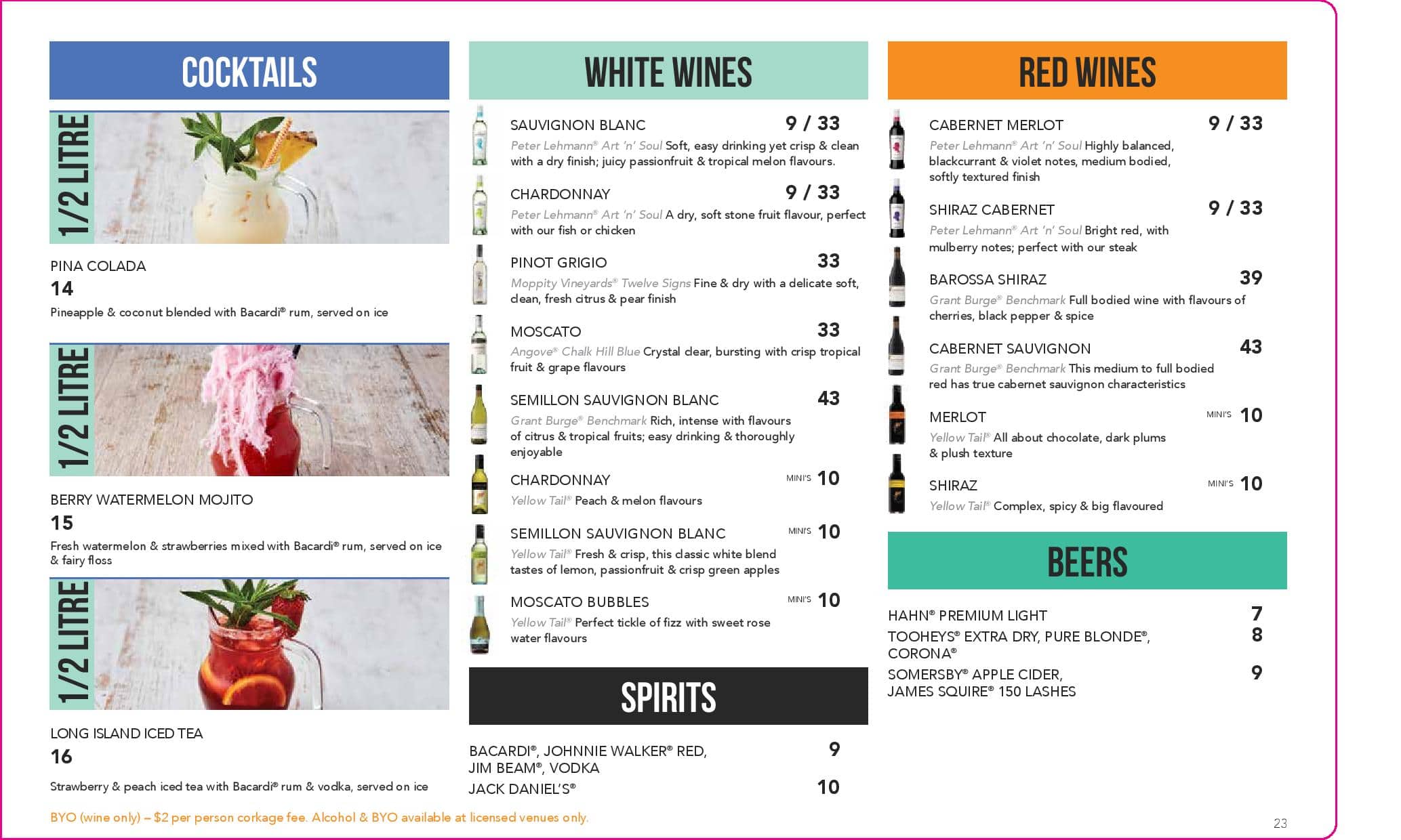 Menu at RASHAYS - Lidcombe restaurant, Lidcombe