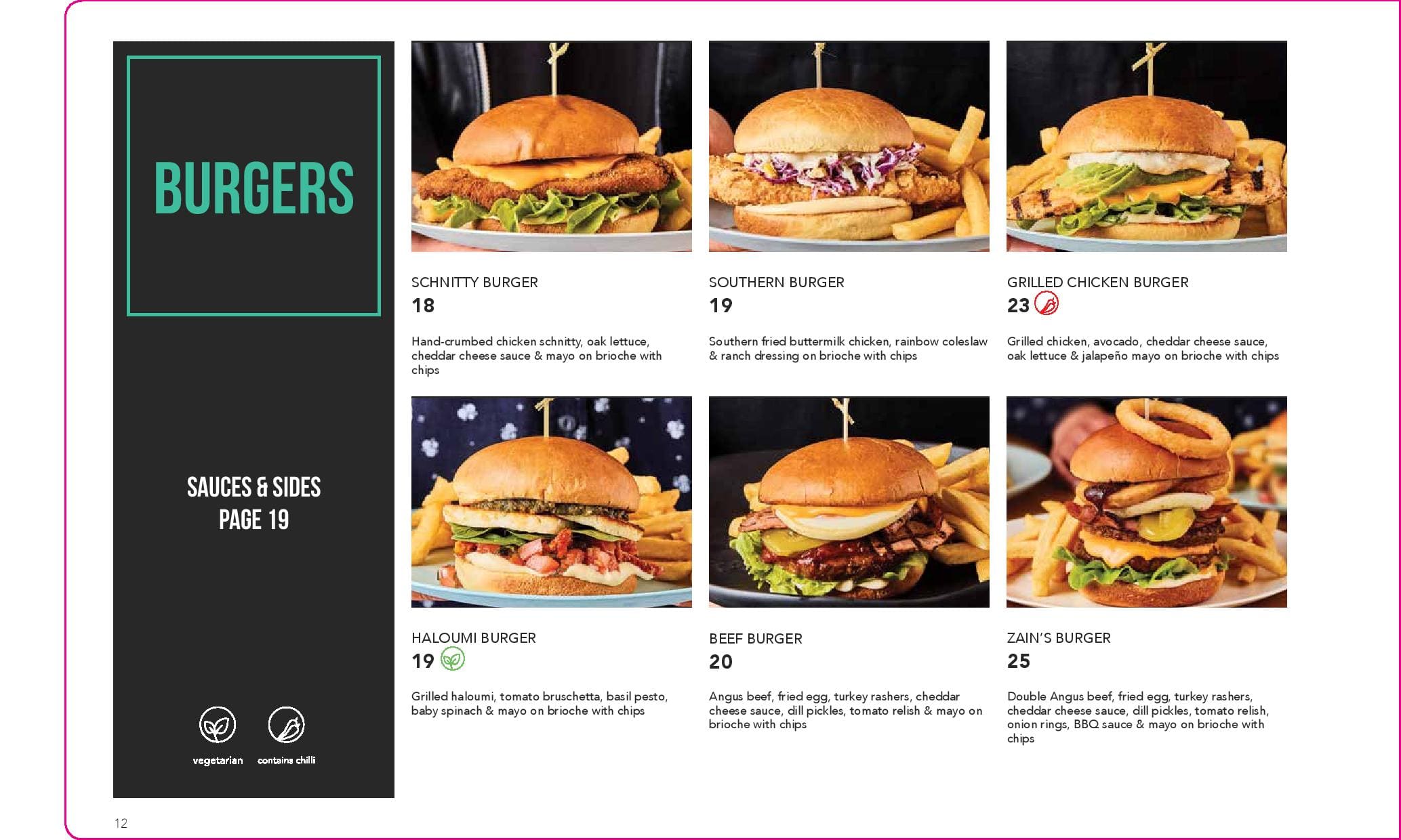 Menu at RASHAYS - Lidcombe restaurant, Lidcombe