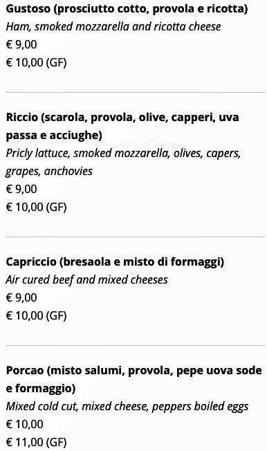 Menu da Mama Eat - Roma Trastevere ristorante, Roma, Via di S. Cosimato