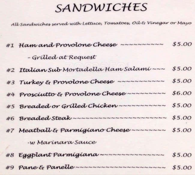 Caffe Pronto Menu, Menu for Caffe Pronto, Norridge, Chicago ...