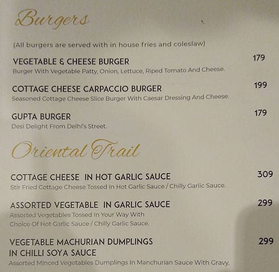 Menu at Hotel Panache, Ghaziabad, 45