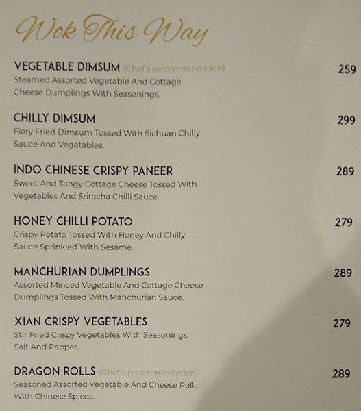 Menu at Hotel Panache, Ghaziabad, 45