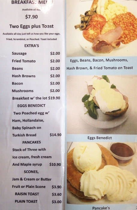 Menu at Rockingham Patisserie cafe, Waikiki, Rockingham Shopping Centre